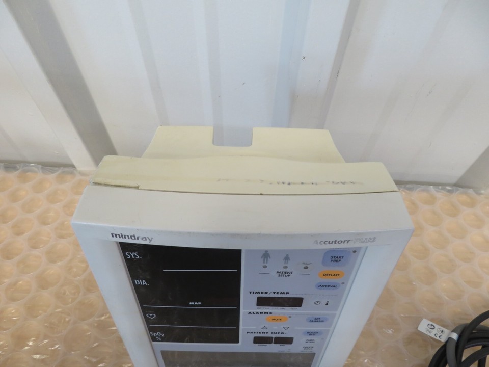 Mindray Datascope Accutor Plus Patient Monitor NIBP SpO2 Temp (19834 ...