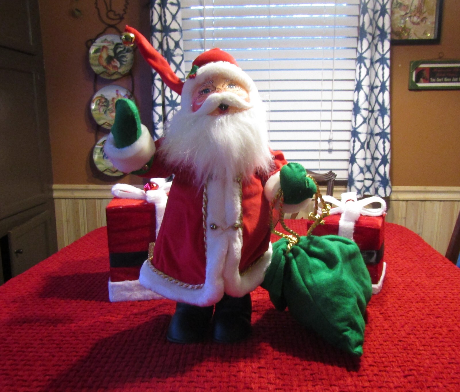 Annalee Dolls Large Mr. Santa 20" Jingle Bells Santa TAGS NEW Santa ...