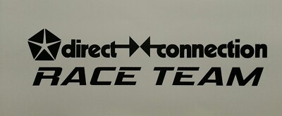 DECAL FOR DIRECT CONNECTION RACE TEAM DODGE PLYMOUTH MOPAR HELLCAT 440 ...