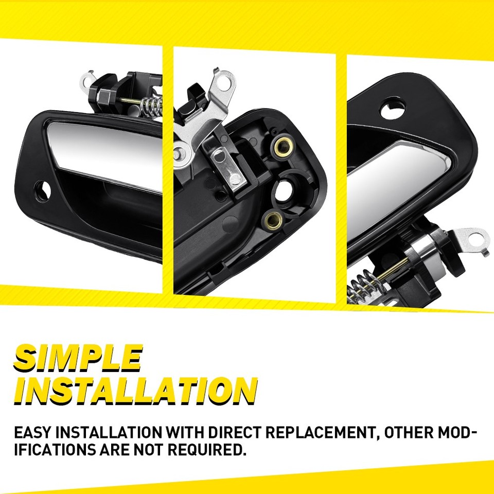 Exterior Door Handle For 1993-98 Toyota T100 Front Right Passenger Side ...