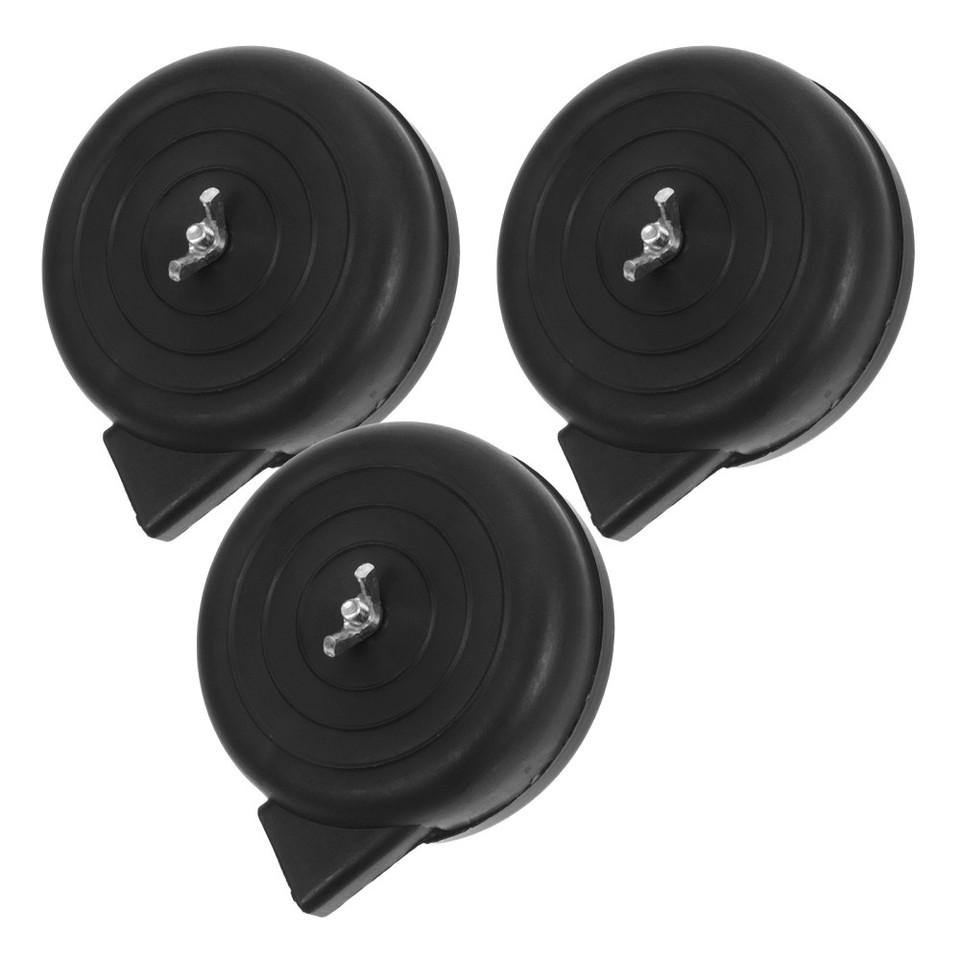 3pcs Compressor Muffler Silencer Filter - Plastic 16mm Thread Air ...