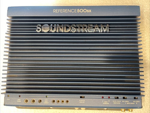 Vintage Soundstream Reference 500SX Old School Car Audio Amplifier Amp ...