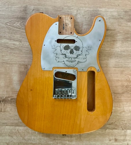 Fender Telecaster Guitar Body – Natural Finish with Custom Pickguard | eBay