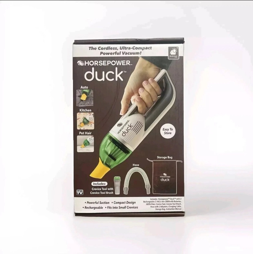 Horsepower Duck Vacuum Gold Edition With Upgraded Battery, AS-SEEN-ON ...