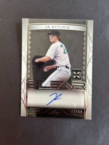 J.R. JR RItchie Auto /99 x rookie card short print SP SSP signed LEAF ...