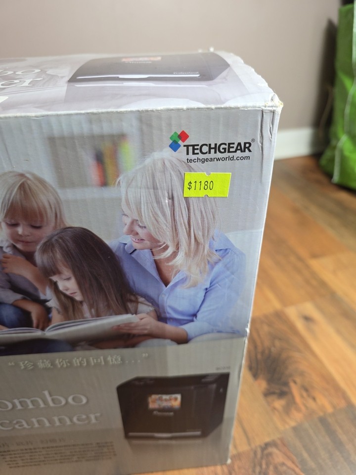 Techgear Professional Combo Scanner for Photos Film and Slides 35mm Sd ...