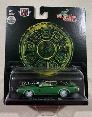 2021 M2 MACHINES R74 1971 DODGE CHARGER RT 440 6-PACK "TURTLE WAX ...