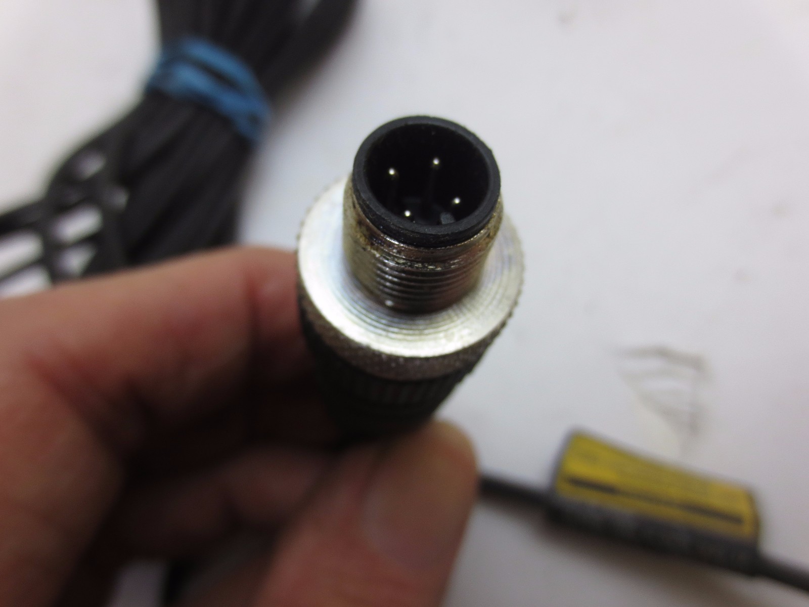 KEYENCE GV-21P + GV-H450 CMOS LASER SENSOR / SENSOR AMPLIFIER ASSEMBLY ...