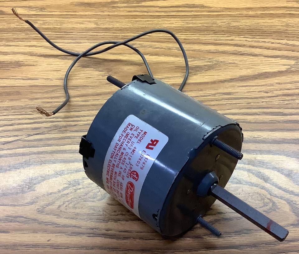 Used 4M218 Dayton Shaded Pole Motor E47479 1/20 HP 1550 RPM 115 V | eBay