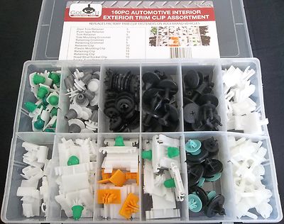 160pc AUDI A4 TT Trim Clip Retainer Panel Bumper Body Fastener ...