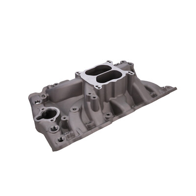 Rebel Performance 7111 Dual Plane Aluminum 4 Barrel Intake Manifold SB ...