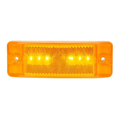 TURTLE STYLE AMBER 6 LED MARKER LIGHT | eBay