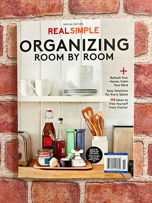 Real Simple Magazine 2025 "ORGANIZING ROOM BY ROOM" Refresh Your Home ...