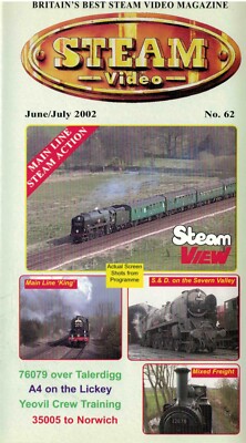Steam Video No. 62 - June/July 2002 - PAL VHS Videotape with Digital ...