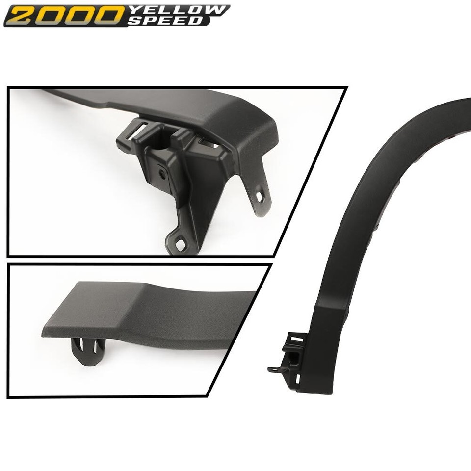 Fit For 2014-2019 Toyota Highlander Front Wheel Well Arch Molding ...