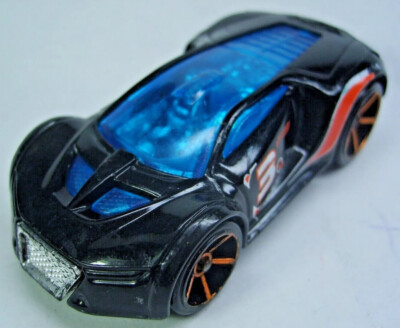 Hot Wheels Black with Blue Tint Windows Ultra Rage from 2011 Track ...