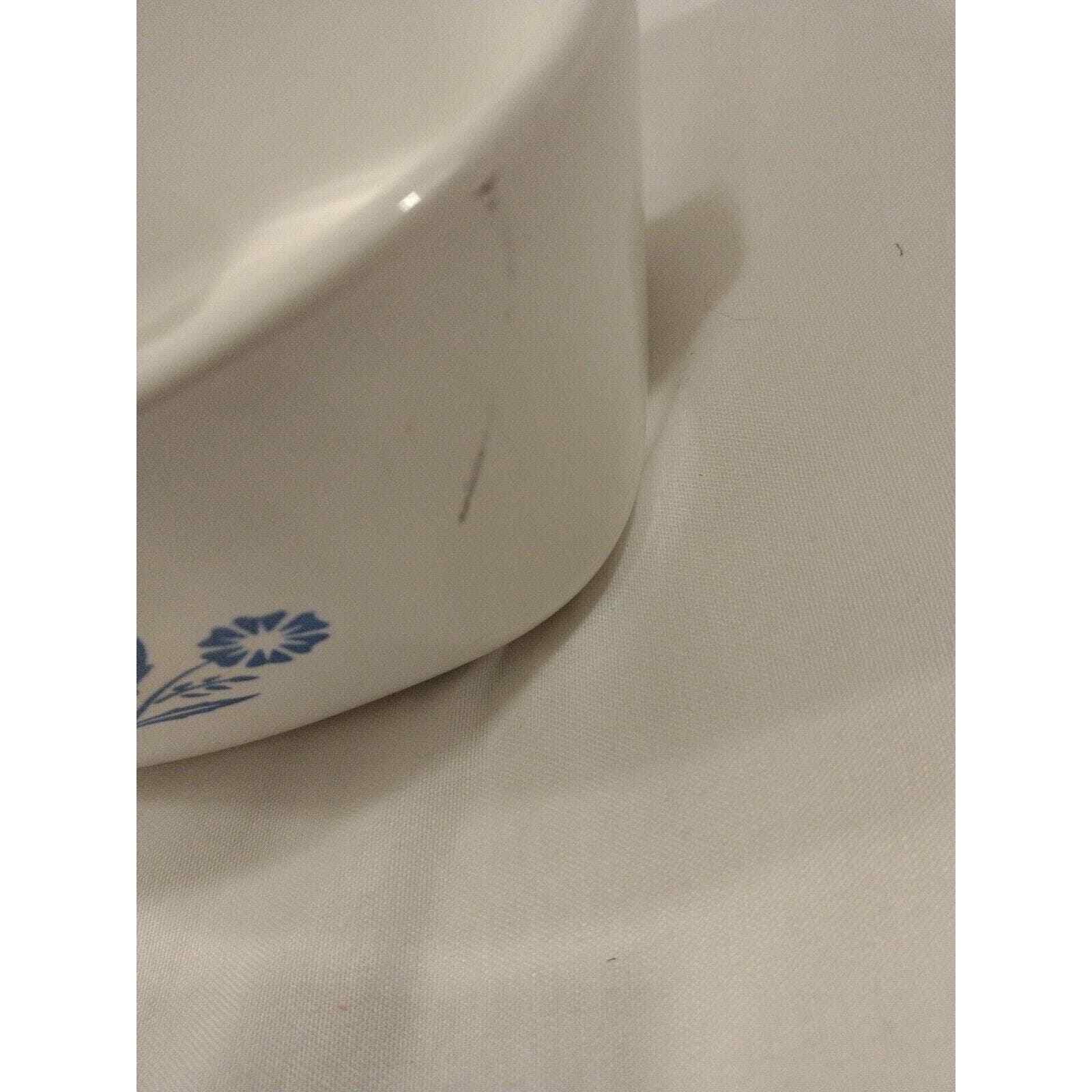 "RARE Mistake Crooked Print" on Vintage Corning Ware Cornflower P-43-B ...