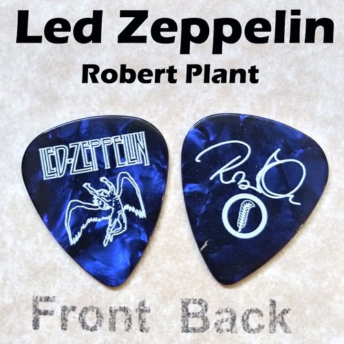 1 Led Zeppelin Robert Plant signature guitar pick (WG-J13) | eBay