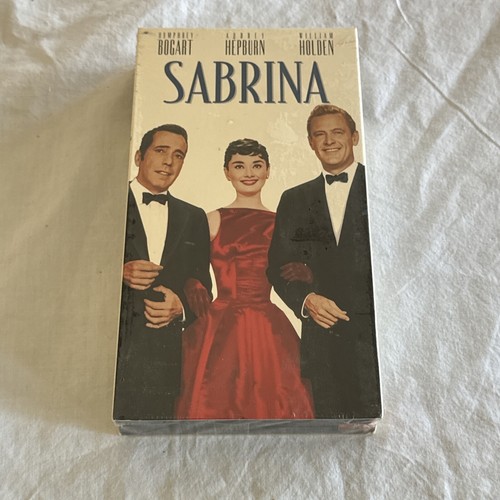 Sabrina -Brand New Sealed, 1954 VHS, 1996 Edition Audrey Hepburn ...