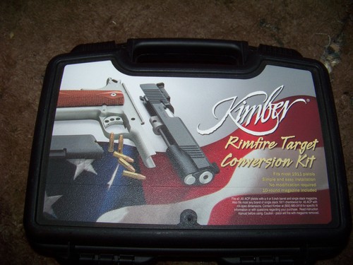 Kimber 1911 .22 LR Rimfire Target Conversion Kit Case | eBay