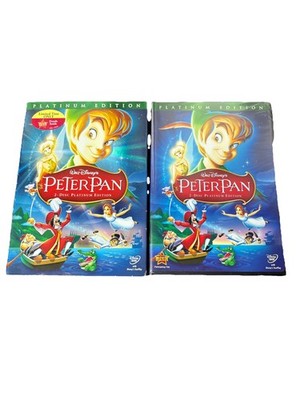 Peter Pan (DVD, 2007, Two-Disc Platinum Edition) W/ Slipcover New ...