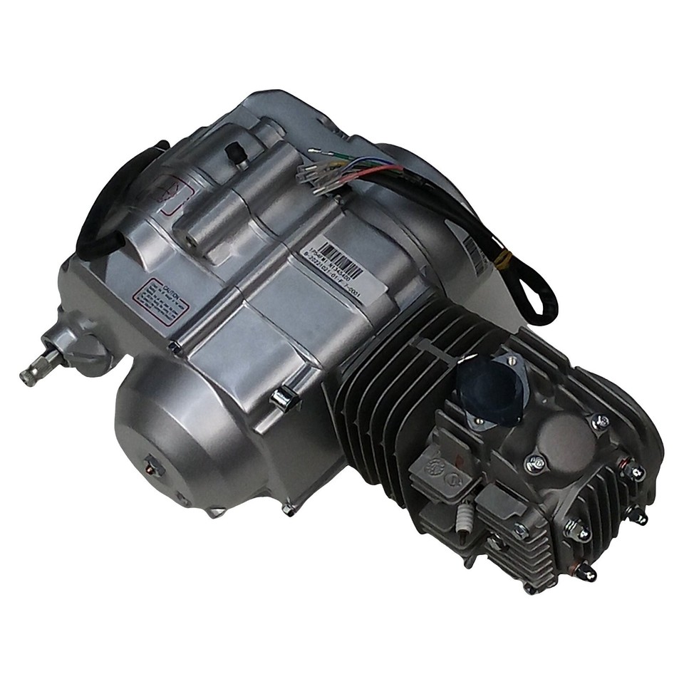Lifan 125cc 4-Stroke Semi-Auto Engine Assembly Compatible for 125cc ...