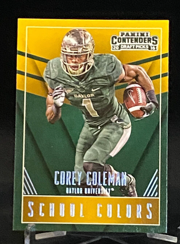 2016 Panini Contenders Draft Picks School Colors #11 Rookie Corey ...