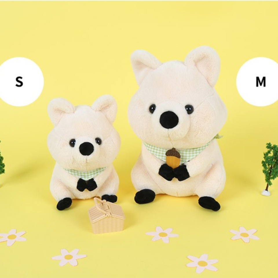 Plush Doll FLUFFIES Quokka Cream MEDIUM | eBay