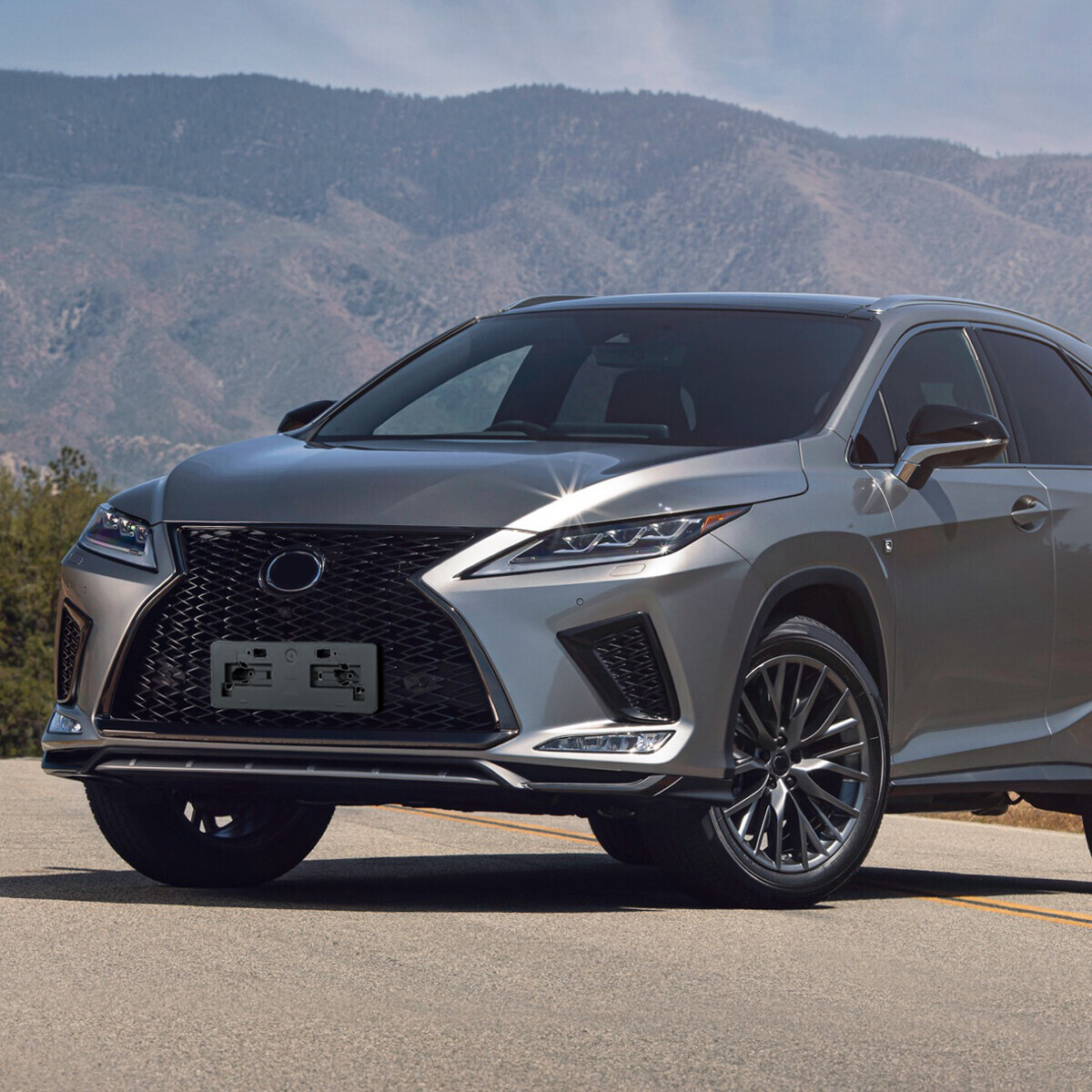 For 20-22 Lexus RX350 RX450H RX450HL Front License Plate Mounting ...