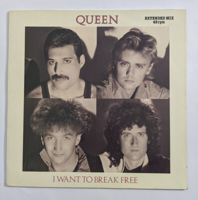 Queen - I want to break free (Extended Mix) 45 RPM 1984 Vinyl LP | eBay.de