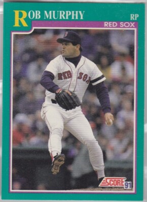 M) 1991 Score Baseball Trading Card - Rob Murphy #183 | eBay