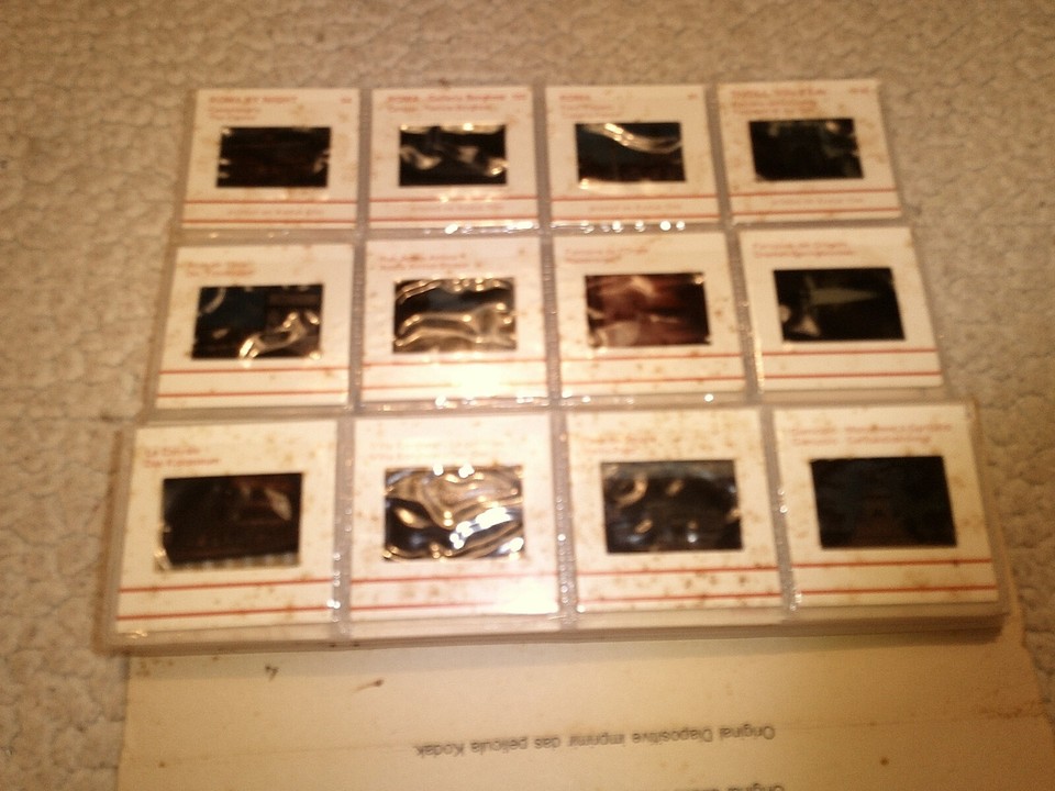 Vintage Souvenir Roman 1 60 Color Slides Kodak Film | eBay
