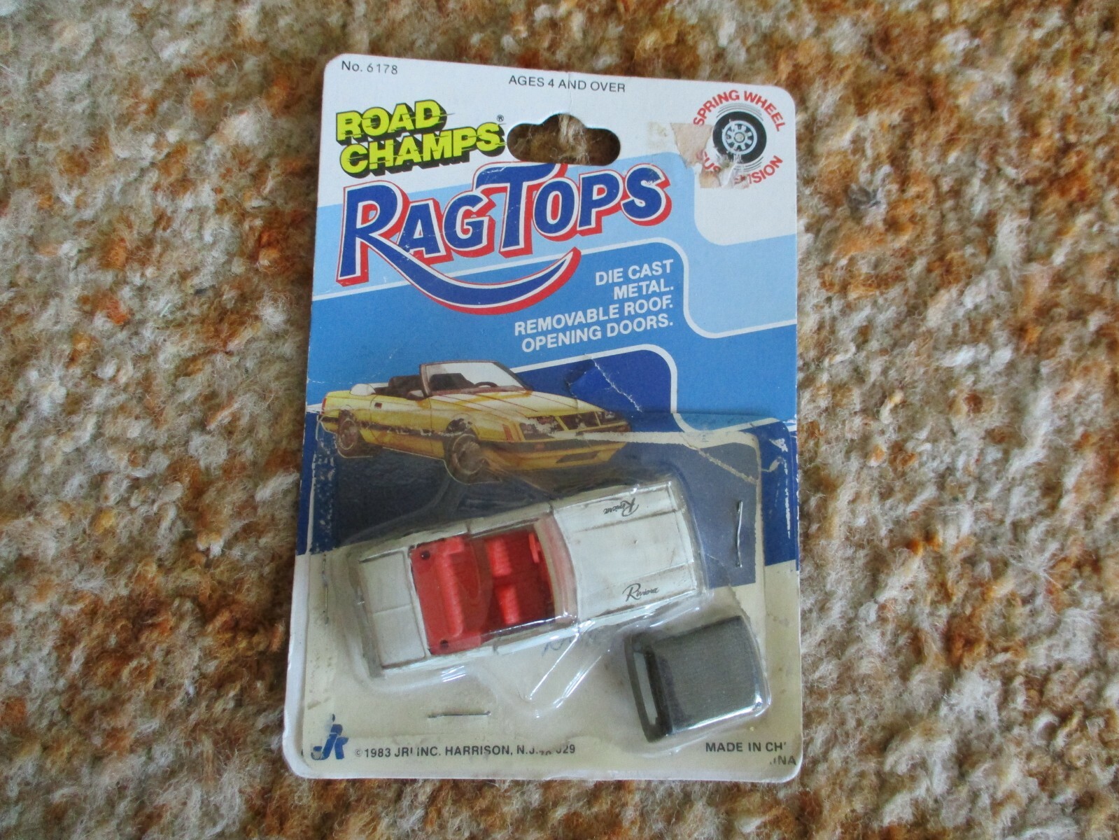 VERY RARE Road Champs Ragtops 1/64th scale Buick Riviera convertible ...