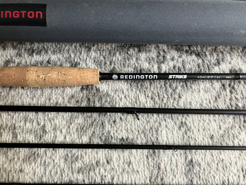 Redington strike fly rod 10 ft 3wt , lighly used | eBay