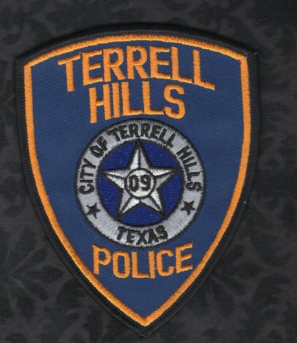 👀😍😜👌 Terrell Hills Texas Police Patch VAR. #2 | eBay