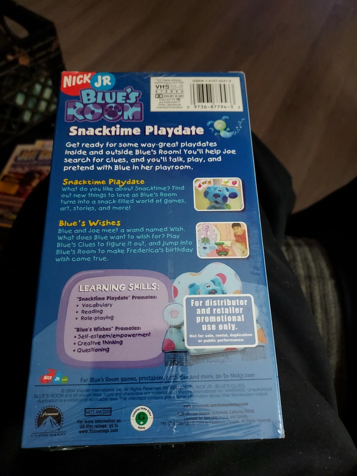 Blues Room - Snacktime Playdate (VHS, 2004) for sale online | eBay