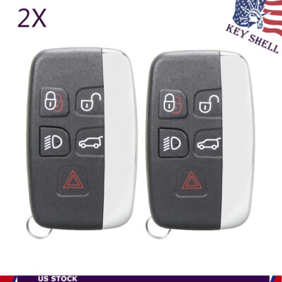 2 Replacement For Land Rover LR4 LR2 Range Rover Sport Evoque Key Fob ...