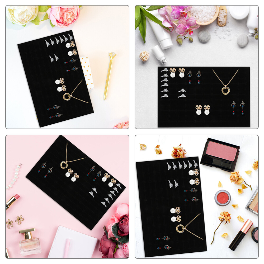 Jewelry Box Pad Earring Sponge Tray Foam Insert Hoop Lining Holder ...