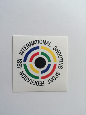 International Shooting Sport Federation - ISSF Round Sticker 3.8cm ...