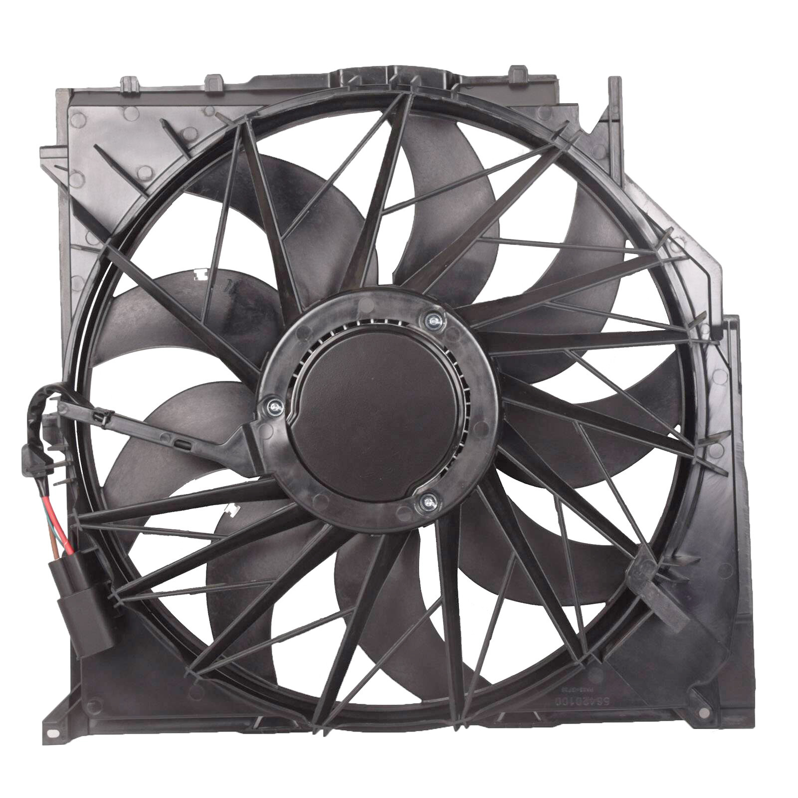 Fits BMW E83 X3 2004-2010 Radiator Cooling Fan Assembly 400W ...