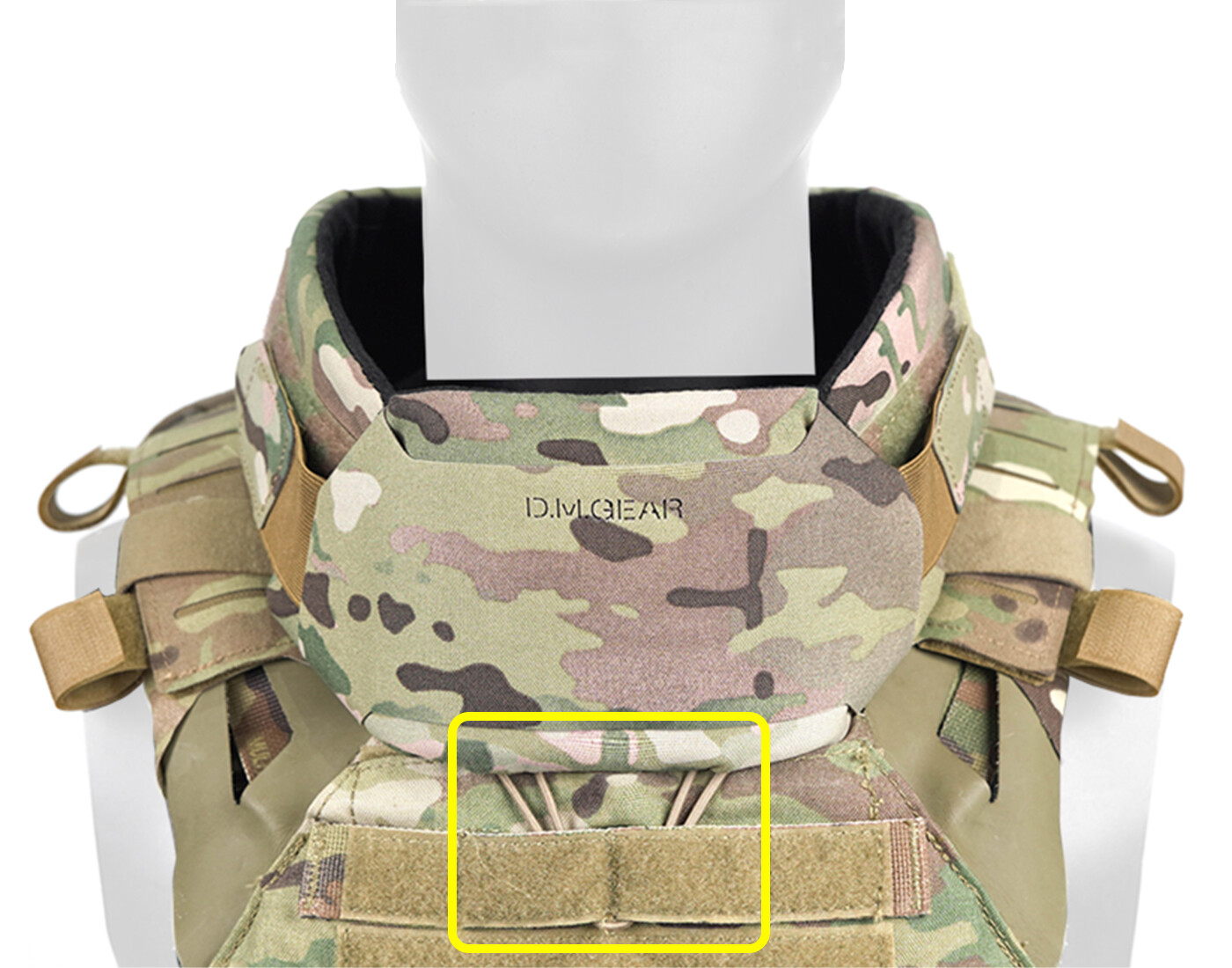 DMgear Tactical Vest Universal Collar 2.0 Neck Armor for JPC FCSK 6094 ...