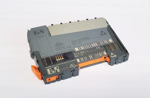 B&R Automation X20BM11 Bus Module w/ X20TB12 Terminal Block & X20ZF0000 ...