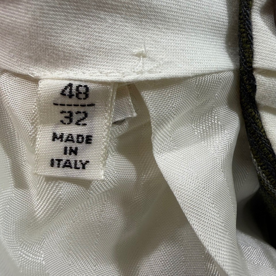 Zanetti Men 2 Pc Suit 38R Pinstripe Super 100s Extra Fine Wool Italy ...