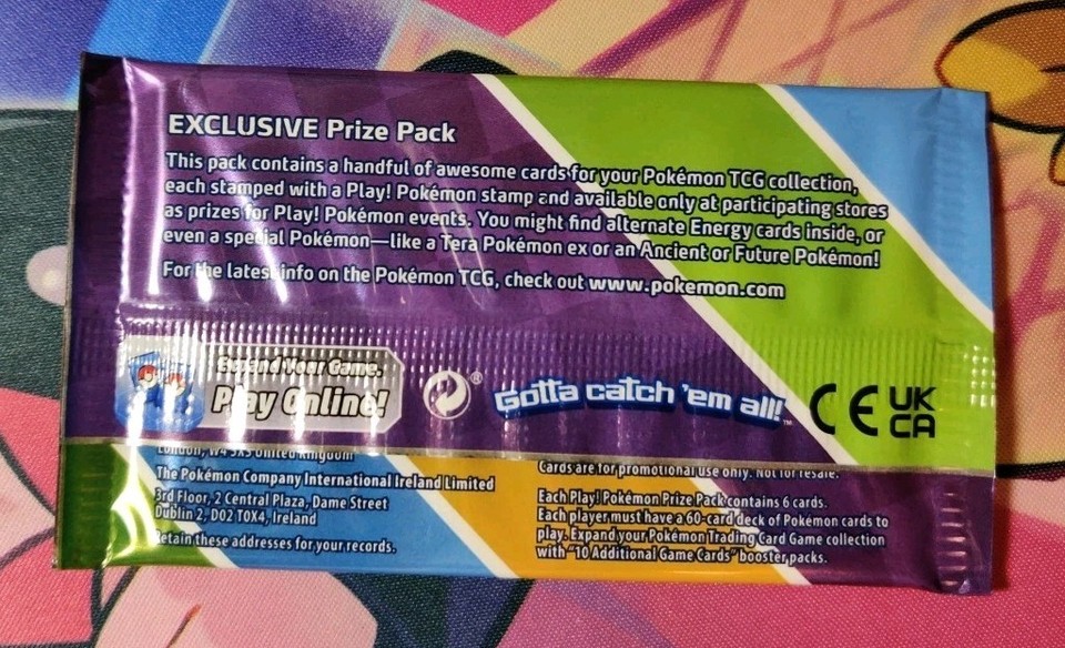 Play! Pokemon Prize Pack Series 7 [New, Factory Sealed, English] x1 ...
