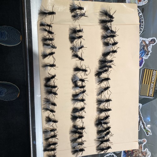72 Tungsten Jig Rubber leg Nymphs “the Skunk” Flies Size 6 8 And 10 2 ...