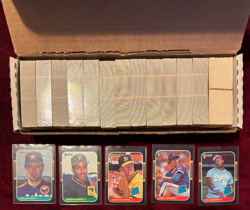 1987 Donruss Baseball Complete Set Ebay