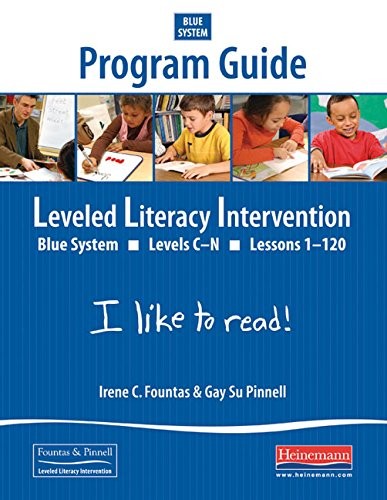 Fountas & Pinnell Leveled Literacy Intervention (LLI) Blue System ...