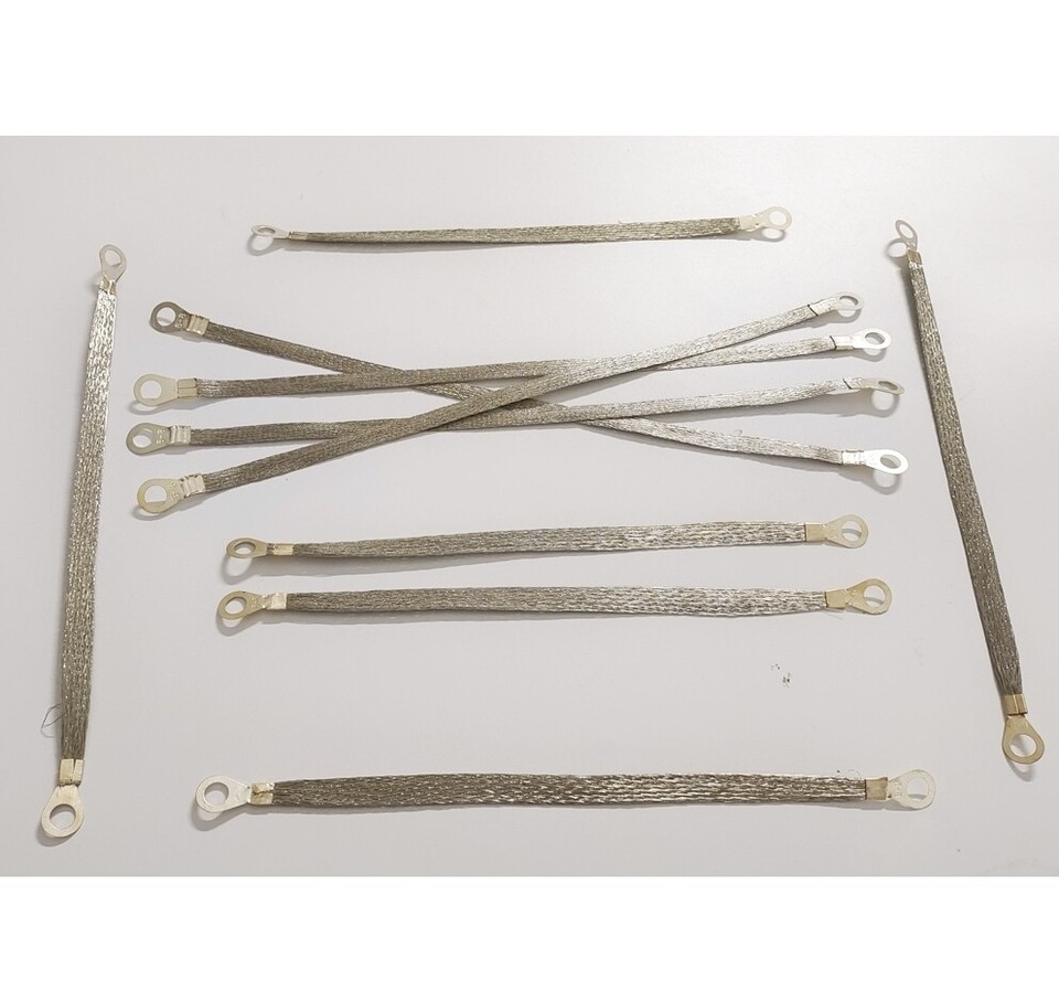10 Pcs Car Truck Firewall Body Frame Engine Ground Strap Cable Kit ...