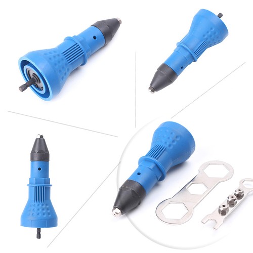 Portable Rivet Nut Gun Riveting Tool Insert Rivet Adaptor Wireless ...