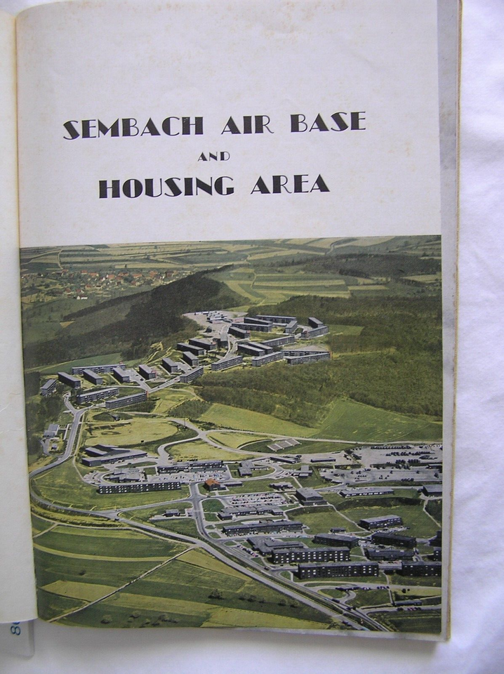 66th Tactical Reconnaissance Group Sembach Germany 1957 Yearbook | eBay